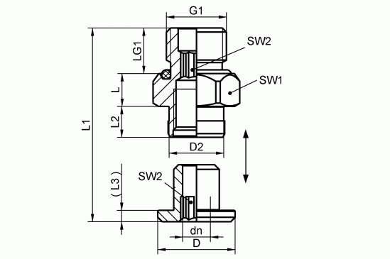 SCHMALZ - Free CAD models - Suction Cup Connection Nipples for SPB1 and SPF - TraceParts
